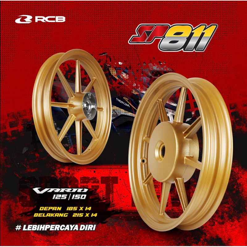 Jual Velg Rims Pelek Vario 125 150 ESP RCB SP811 SP522 | Shopee Indonesia