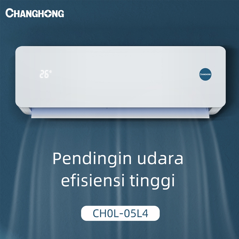 Jual CHANGHONG AC 1/2 PK STANDARD CHOL-05L4 [INDOOR + OUTDOOR UNIT ONLY ...