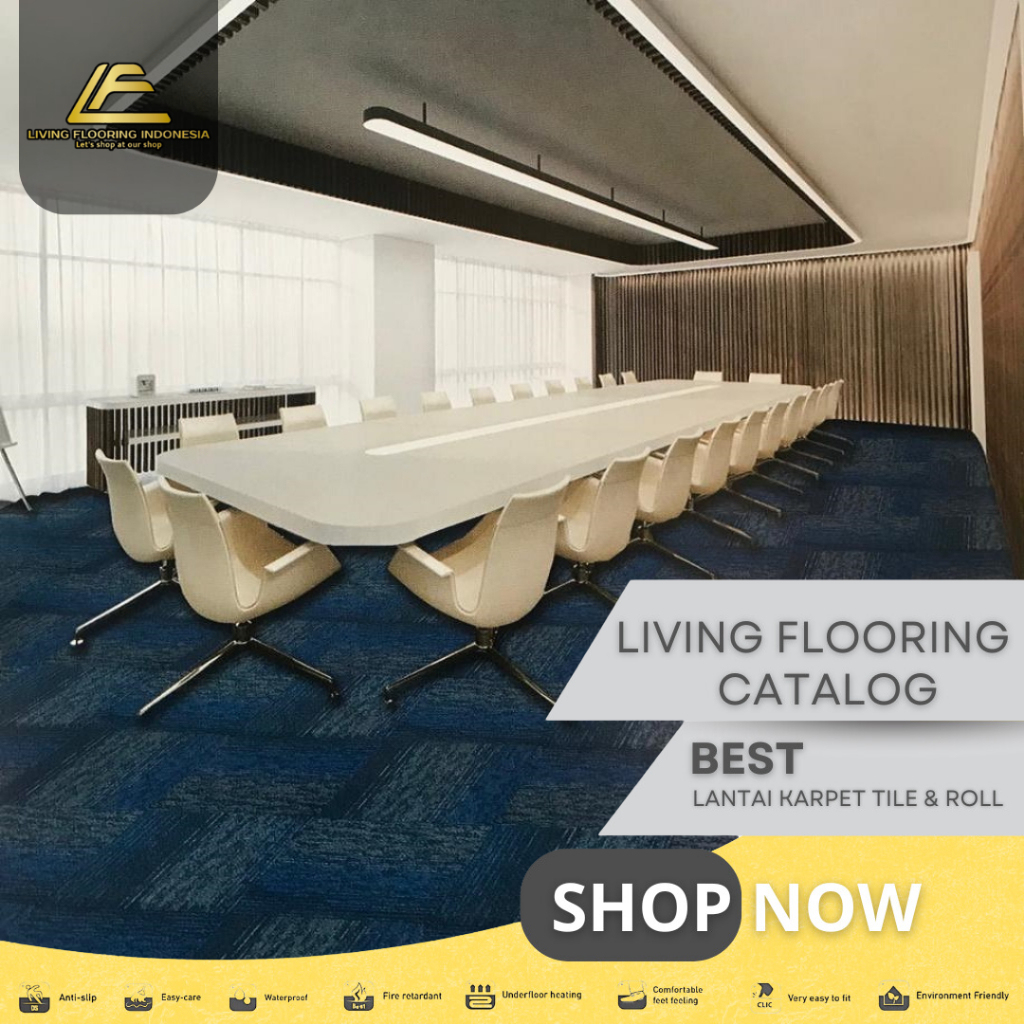 Jual Karpet Tile New Jersey | Karpet Kantor 50 x 50 | Karpet Khusus ...