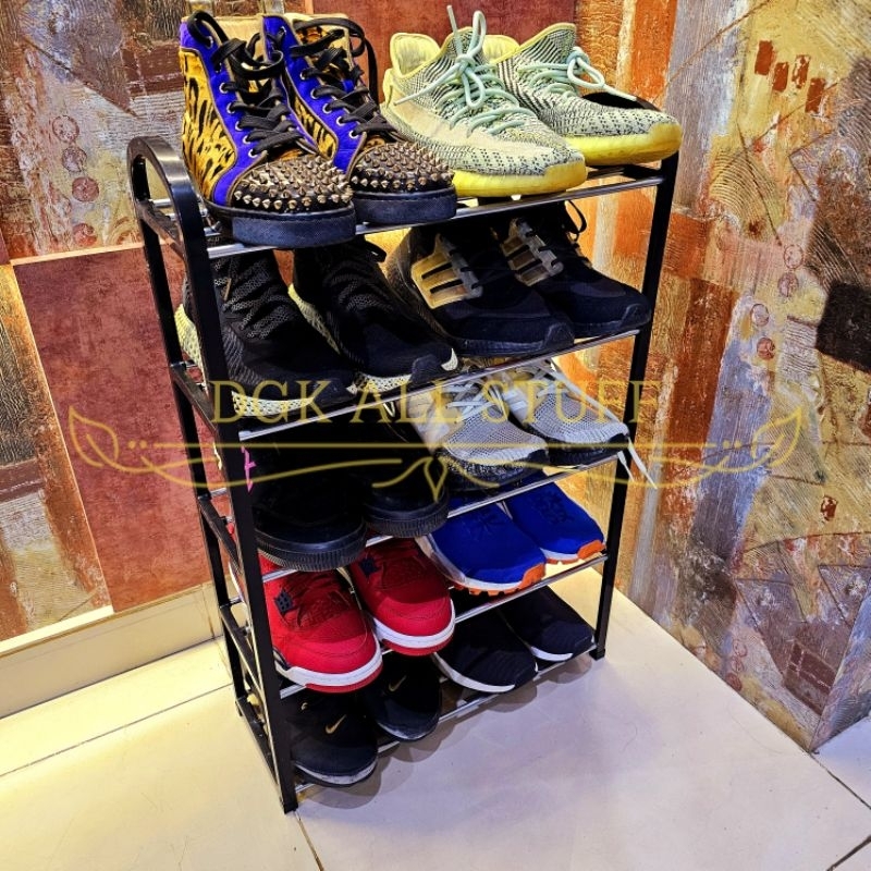 Jual Rak Tempat Sepatu Sandal Sendal Stainless Steel Besi Anti KARAT ...