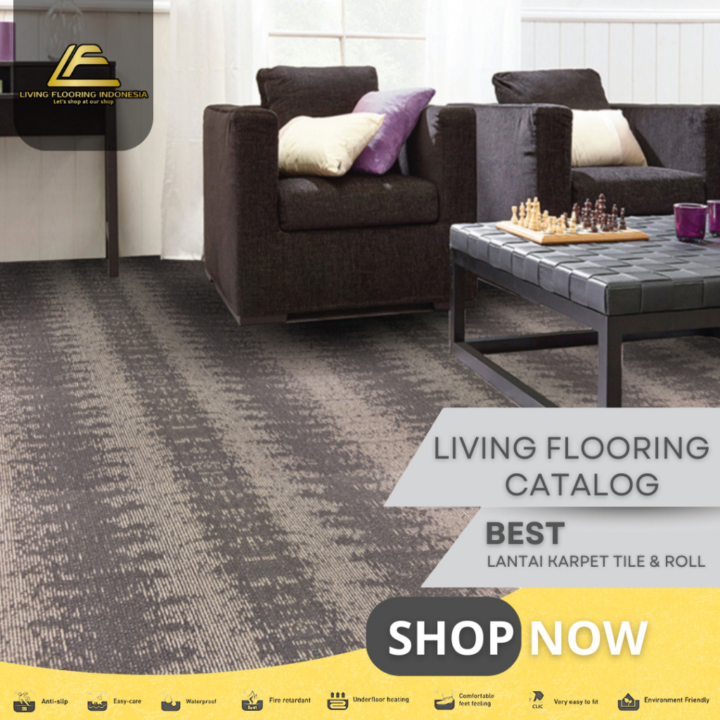 Jual Karpet Tile Redwood | Karpet Kantor 50 x 50 | Karpet Khusus ...