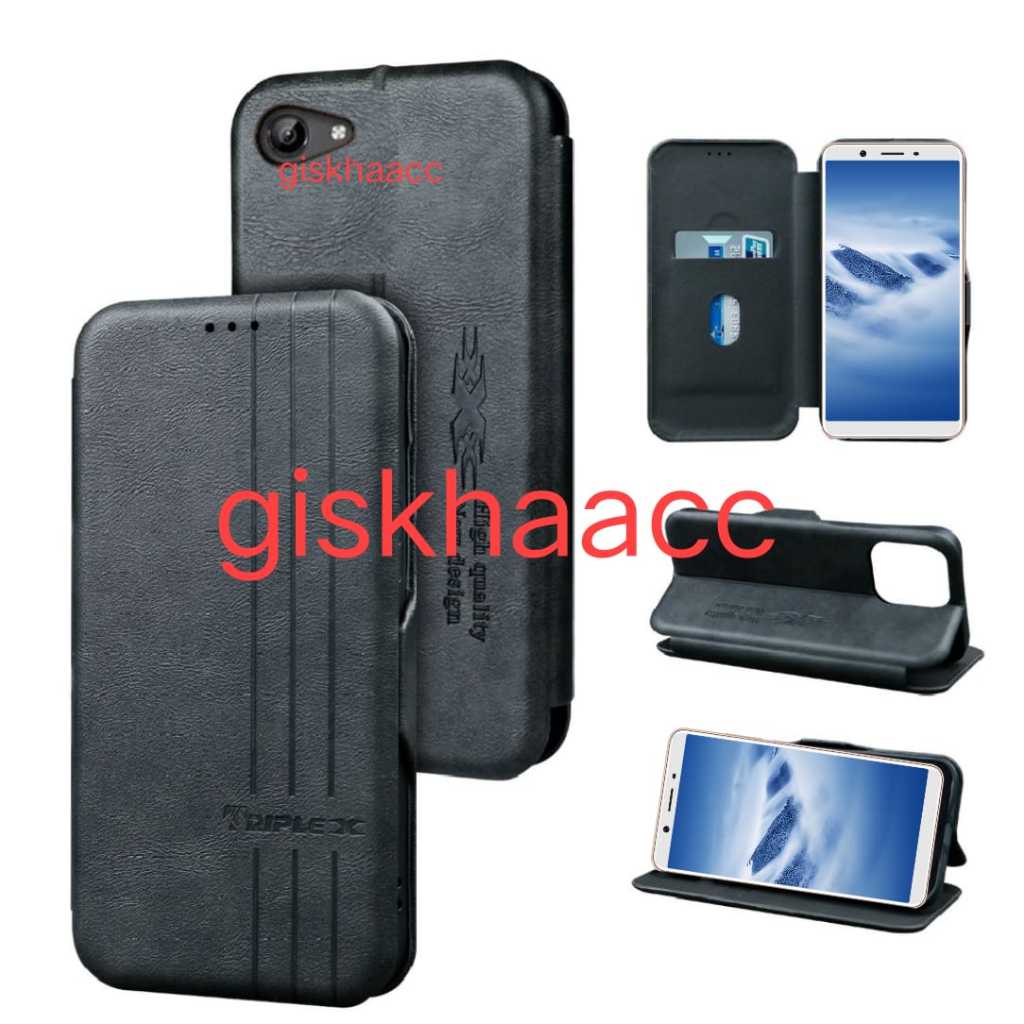 Jual VIVO Y71 CASE LEATHER FLIP MAGNET CASE DOMPET HP SARUNG HP CASING ...