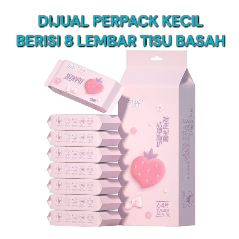 Jual TISSU BASAH VIRAL 1 PAK BESAR ( ISI 8 PACK KECIL )Tissue Basah ...