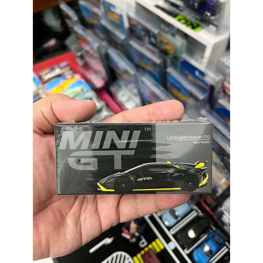 Jual Mini GT Lamborghini Huracan STO Black | Shopee Indonesia