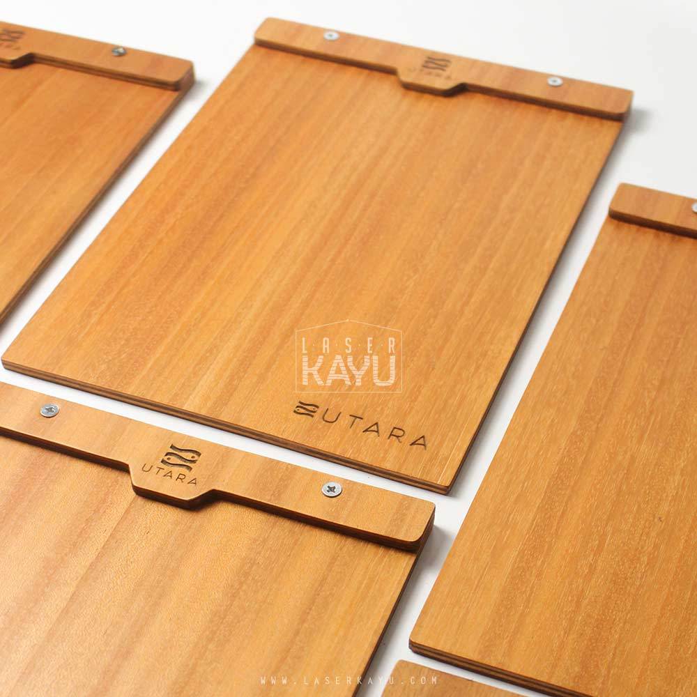 Jual Tempat Buku Menu Cafe Kayu Jati | Shopee Indonesia