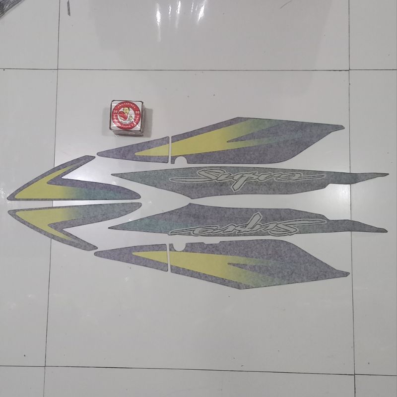 Jual LIS LIST STICKER STRIPING BODY SET HONDA ASTREA SUPRA X 100 LAMA ...