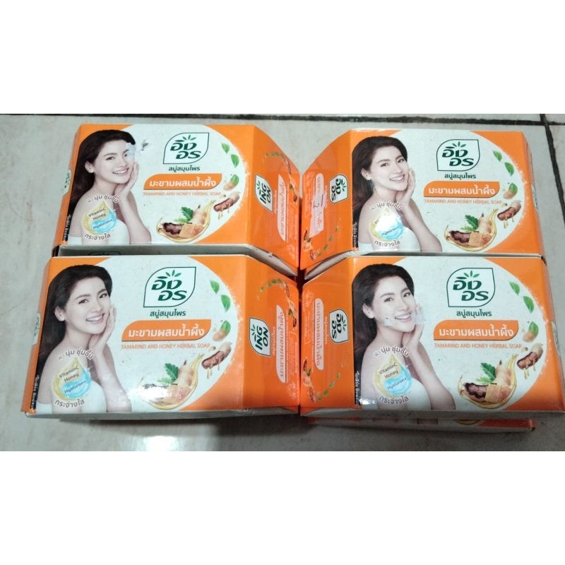 Jual Tamarind Honey Soap ( Sabun Herbal Asam Campur Madu ) ori thailand ...