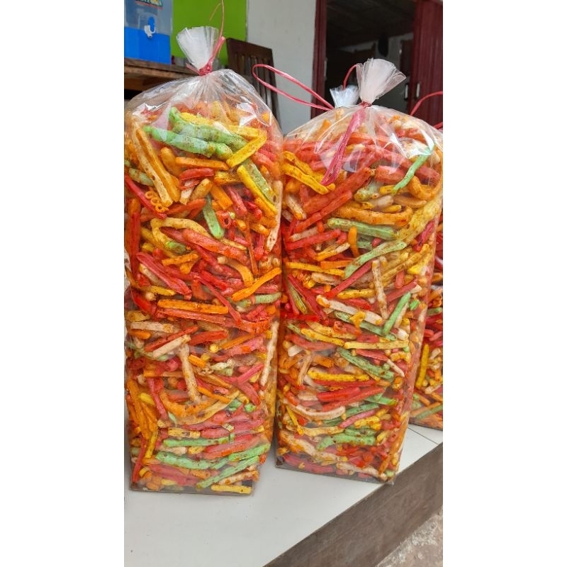 Jual Kerupuk Seblak Beton Pedas 500 Gram | Shopee Indonesia