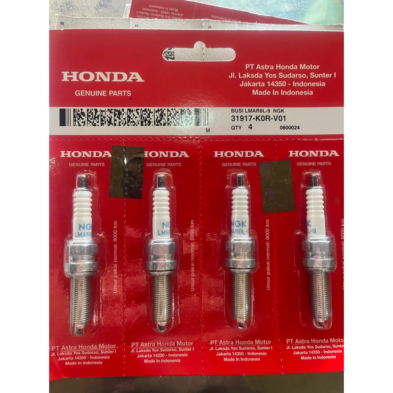 Jual BUSI SPARK PLUG PCX 160 VARIO 160 ADV 160 ORIGINAL AHM | Shopee ...