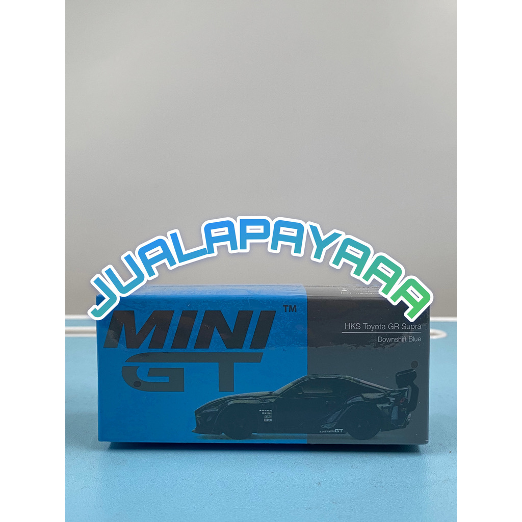 Jual MINI GT 368 TOYOTA SUPRA HKS DOWNSHIFT BLUE MINI GT TOYOTA SUPRA ...