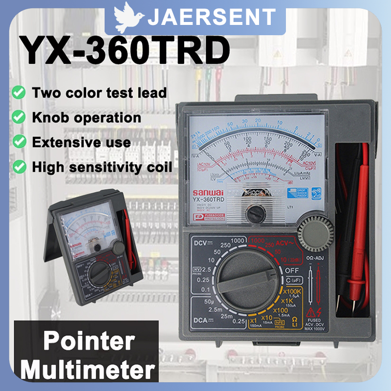 Jual SANWAI YX-360TRD Multimeter Multitester Analog Meter Fuse Diode ...