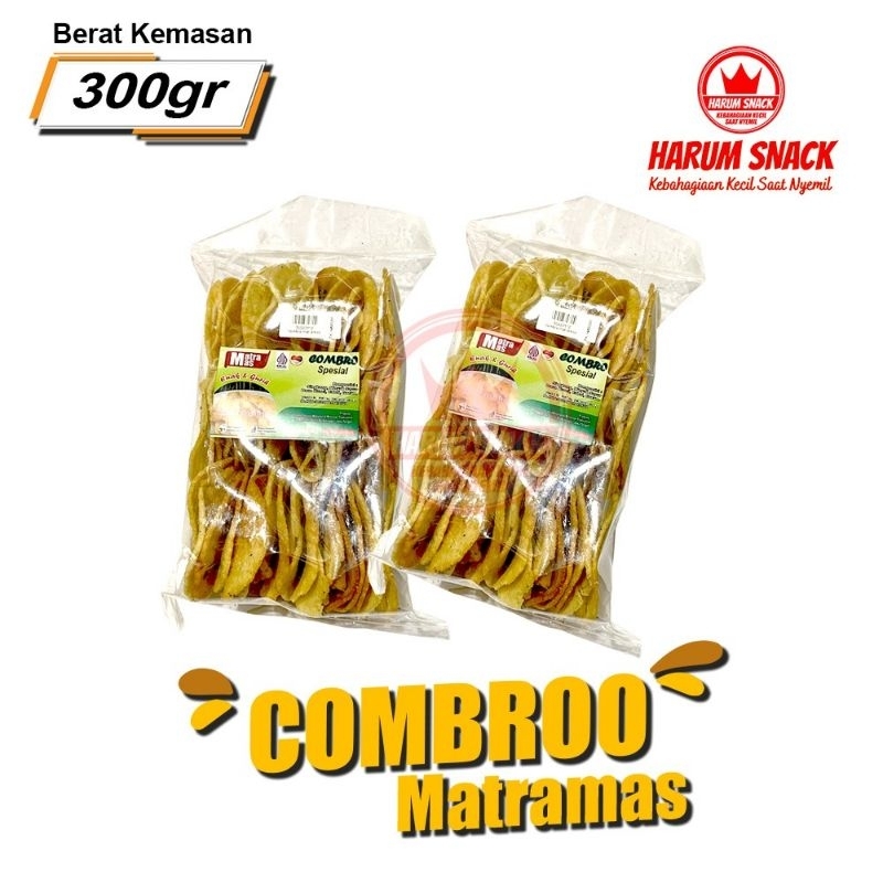 Jual COMBRO MATRAMAS 250 gram [Harum Snack Official] COMBRO TOMBRO ...