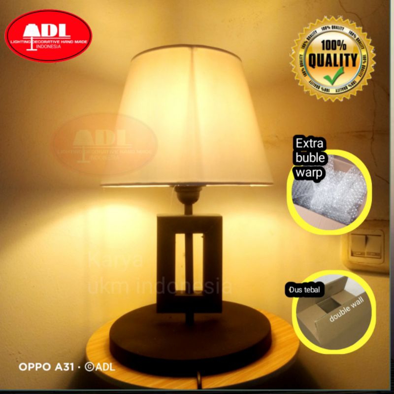 Jual Lampu hias Meja tidur / lampu hotel / lampu nakas / lampu sudut / lampu ruang tamu lampu ...
