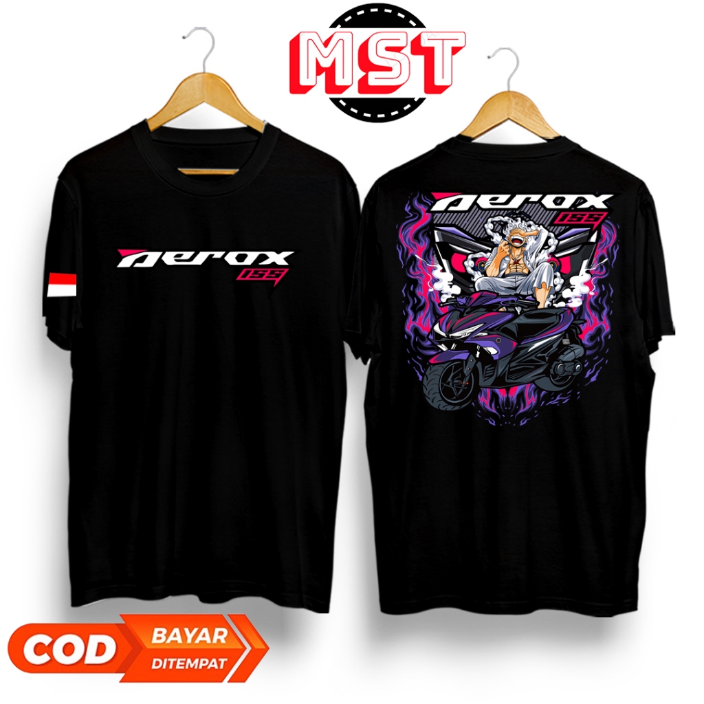 Jual KAOS MOTOR YAMAHA ALL NEW AEROX 155 VVA - KAOS OTOMOTIF - KAOS MURAH - KAOS PREMIUM - KAOS ...