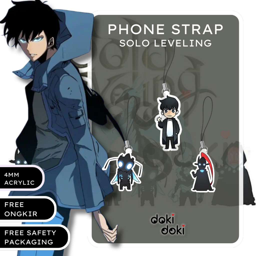 Jual PHONE STRAP HP SOLO LEVELING ARISE | Shopee Indonesia