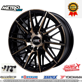Jual VELG RACING HSR BALIGE RING 14 COCOK BUAT MOBIL AVANZA XENIA BRIO AGYA AYLA VIOS WULING AIR ...