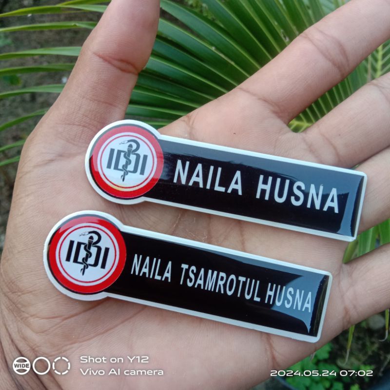 Jual Name Tag / Nama Dada Nakes, Dokter, Bidan, Perawat, dan Apoteker ...