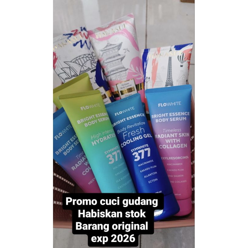 Jual (PROMO) hand body lotion only 15k hanasui, flowhite | Shopee Indonesia