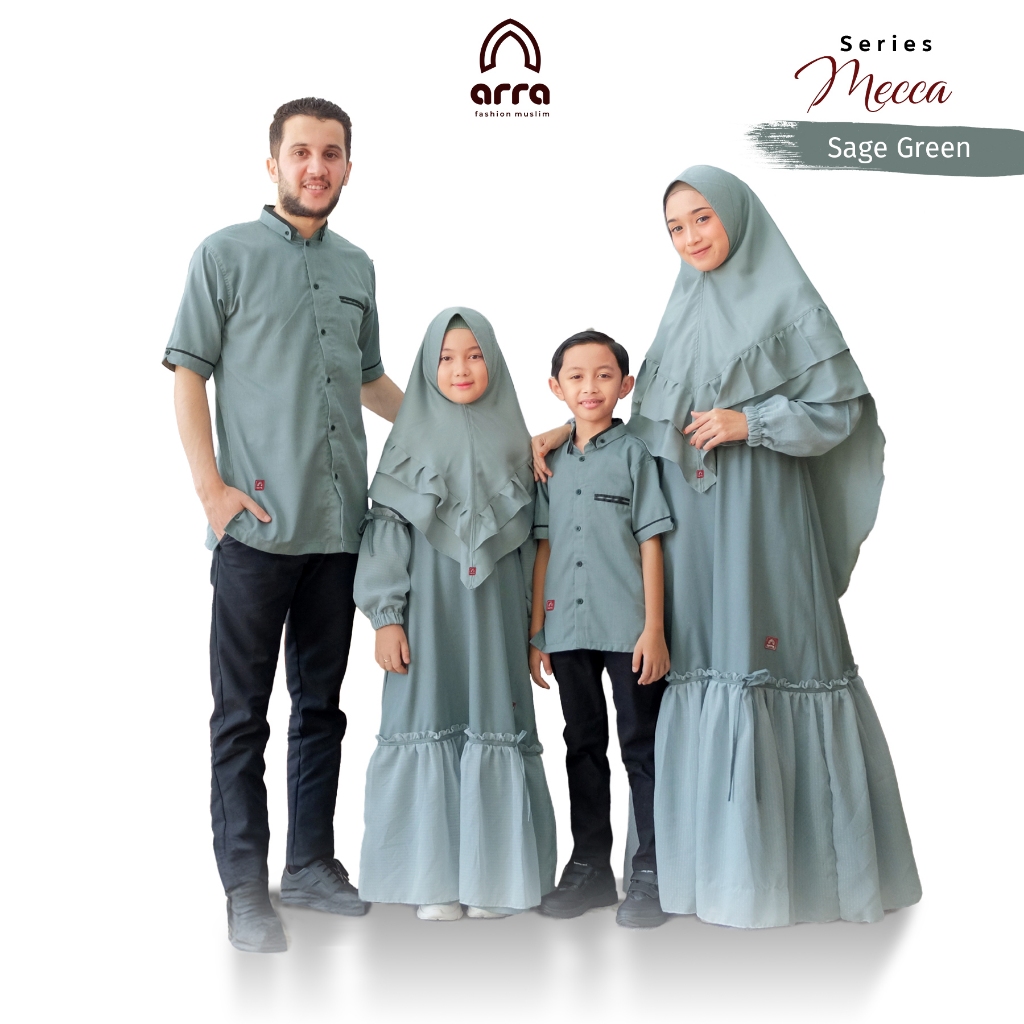 Jual ARRA - Mecca Sarimbit Keluarga Terbaru (Koko, Gamis, Kerudung ...