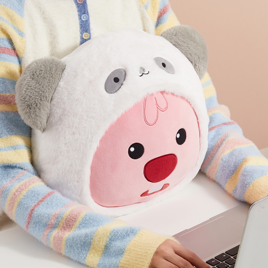 Jual MINISO x ZANMANG LOOPY Bantal Kepala Kartun 40cm Bantal Lucu Panda ...