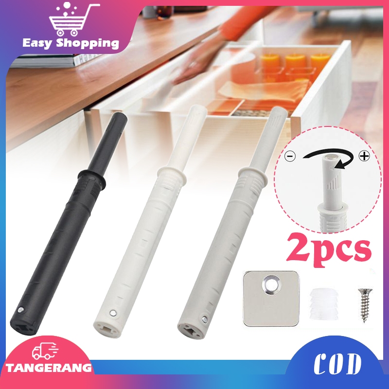 Jual 2set Tip On Push Open Tanam Kabinet Pintu Lemari Magnet Catches ...