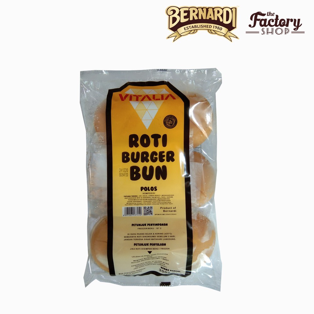 Jual Vitalia Roti Burger isi 6 pcs | Shopee Indonesia
