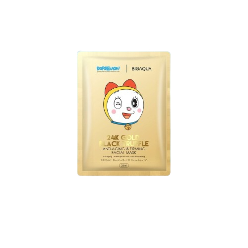 Jual BIOAQUA 24K Gold Black Truffle Anti-Aging & Firming Facial Mask ...