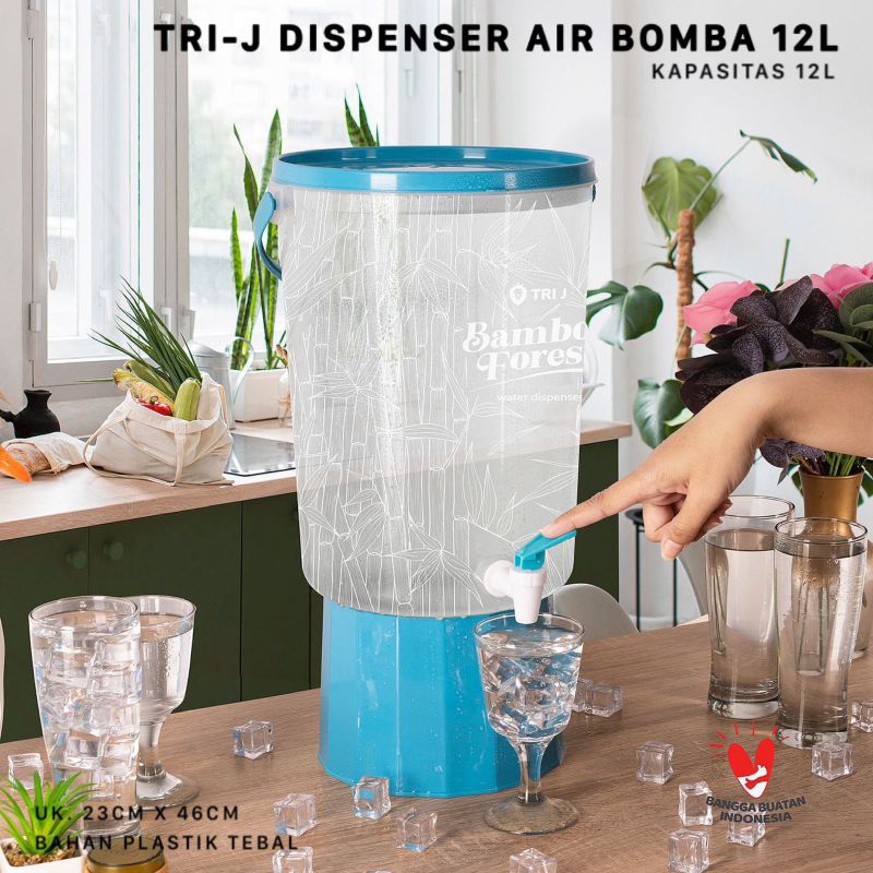 Jual DISPENSER AIR BOMBA KAPASITARS 12L | Shopee Indonesia