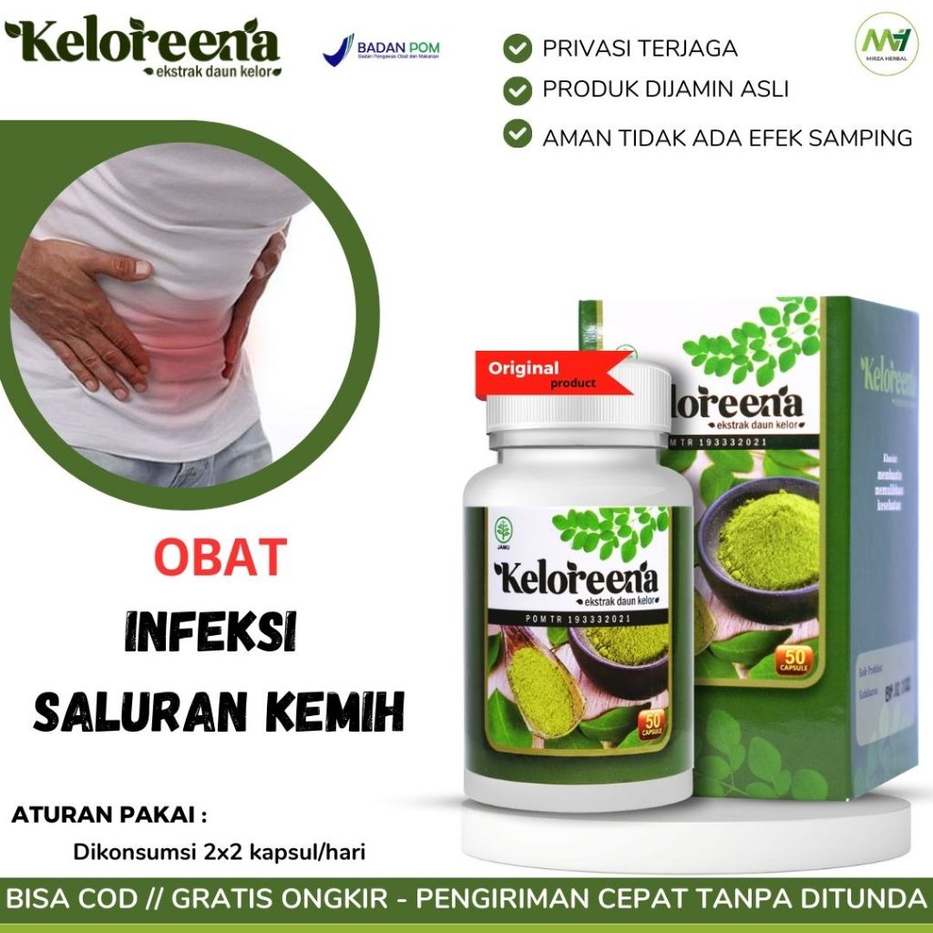 Jual Keloreena Obat Infeksi Saluran Kemih Batu Ginjal Infeksi Ginjal ...