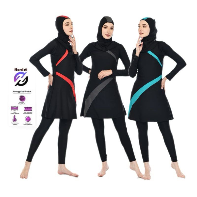 Jual baju renang muslimah wanita remaja dewasa baju renang muslimah ...