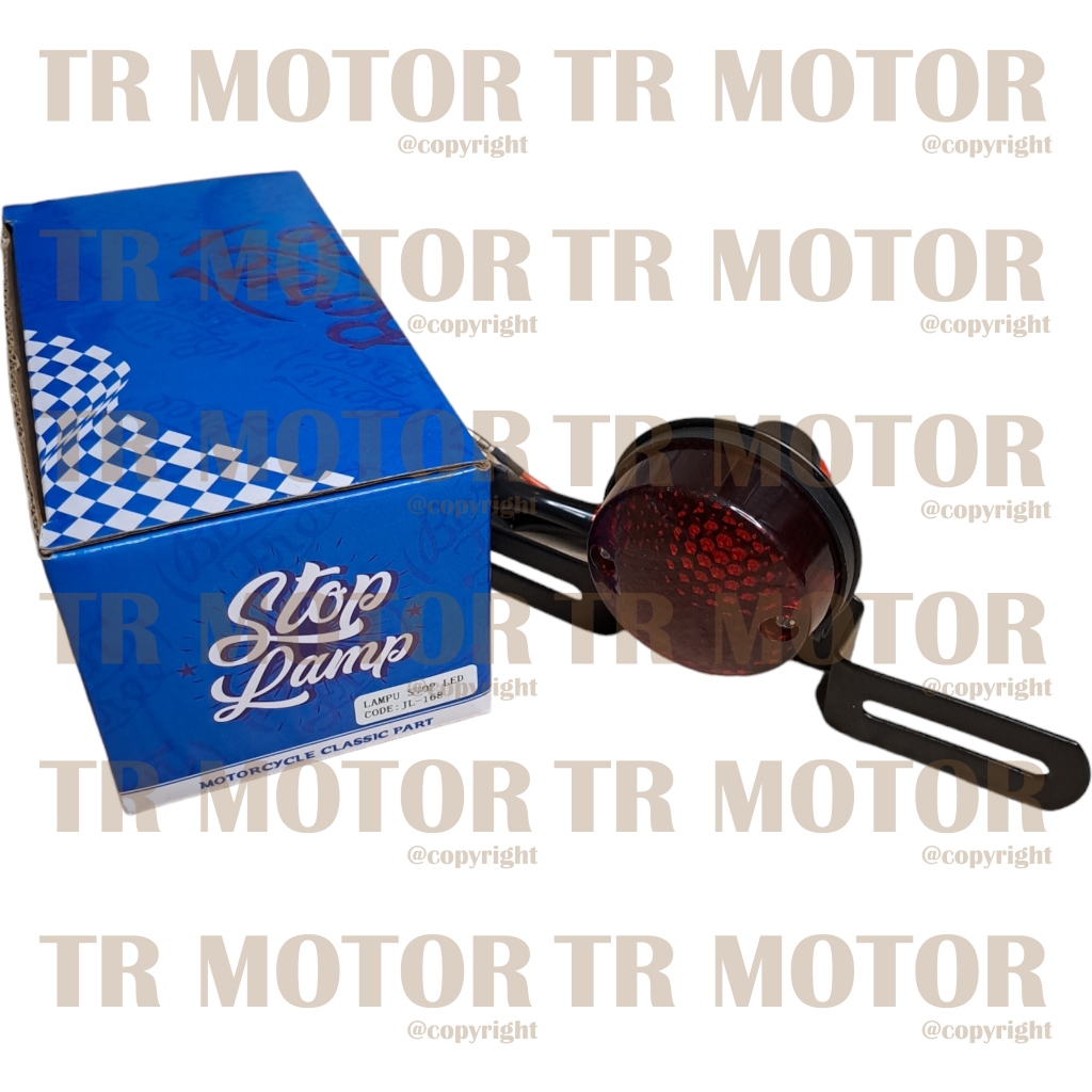Jual Lampu Stop Stoplamp Japstyle Bulat Stopan Custom | Shopee Indonesia