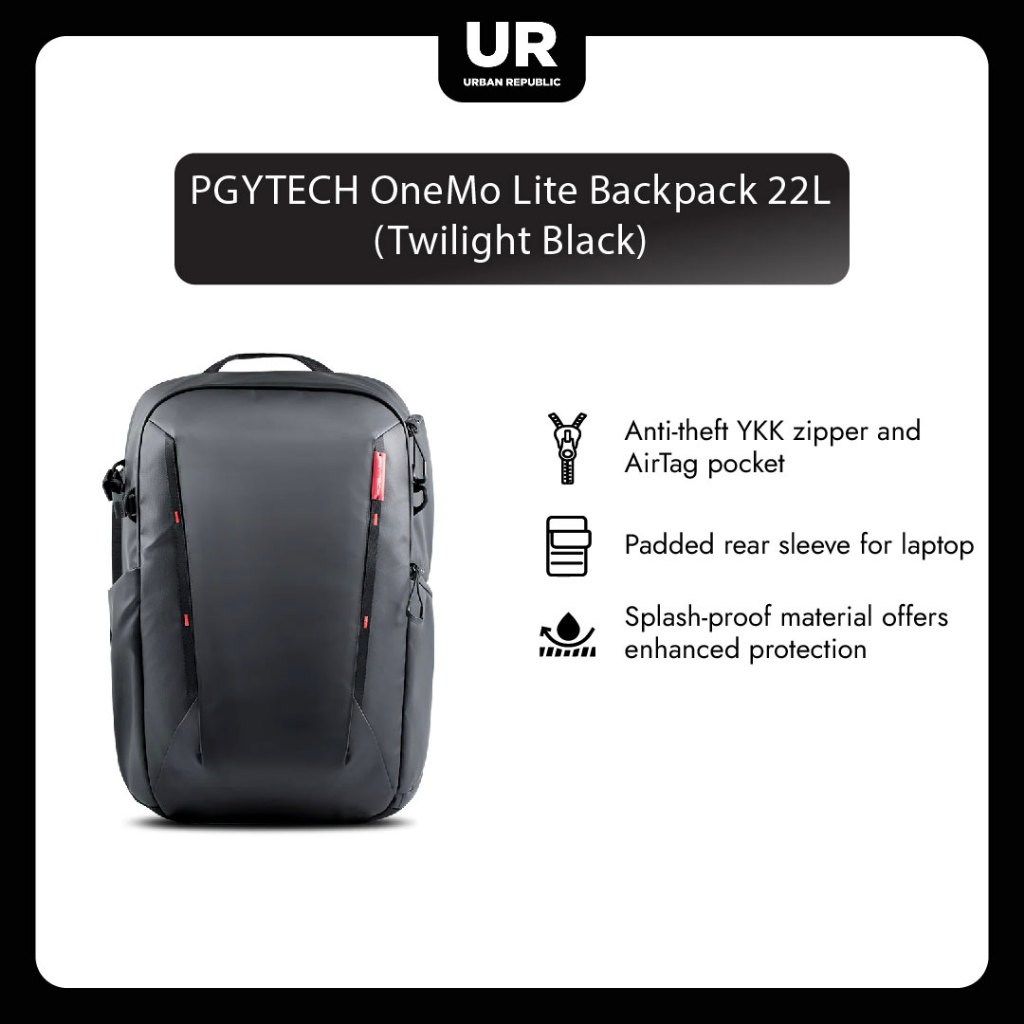 Jual PGYTECH OneMo Lite Backpack 22L - Twilight Black | Shopee Indonesia