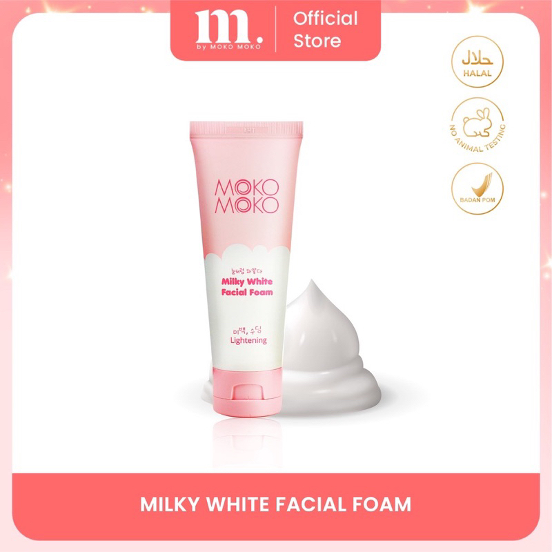 Jual MOKO MOKO MILKY FACIAL FOAM(Nnshop) | Shopee Indonesia