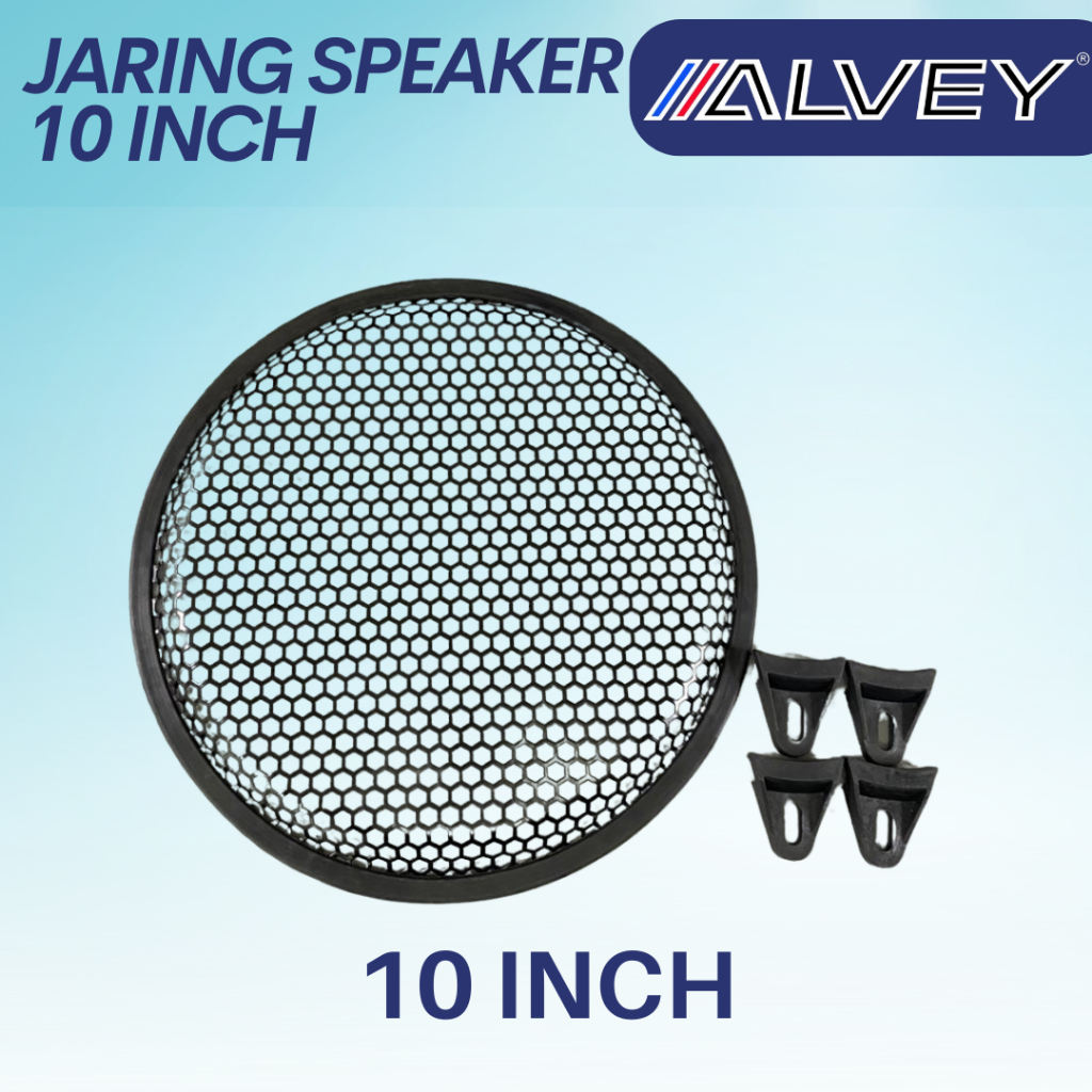 Jual ALVEY Jaring Speaker Besi 10 inch / Grill Besi Speaker / Cover ...