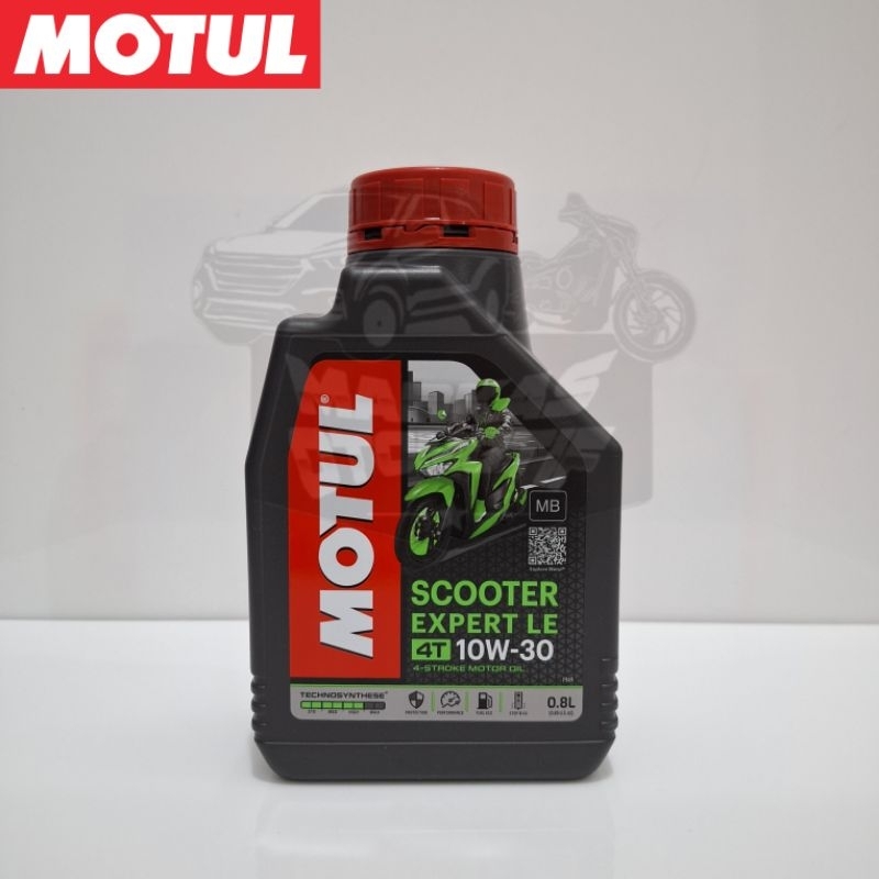 Jual MOTUL SCOOTER EXPERT LE 10W30 800ML/100% ORIGINAL/OLI MOTOR MATIC ...