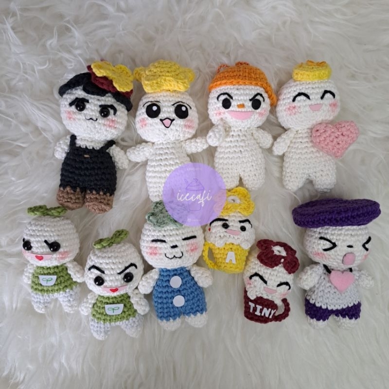 Jual Keychain Teezmon Crochet Rajut | Shopee Indonesia