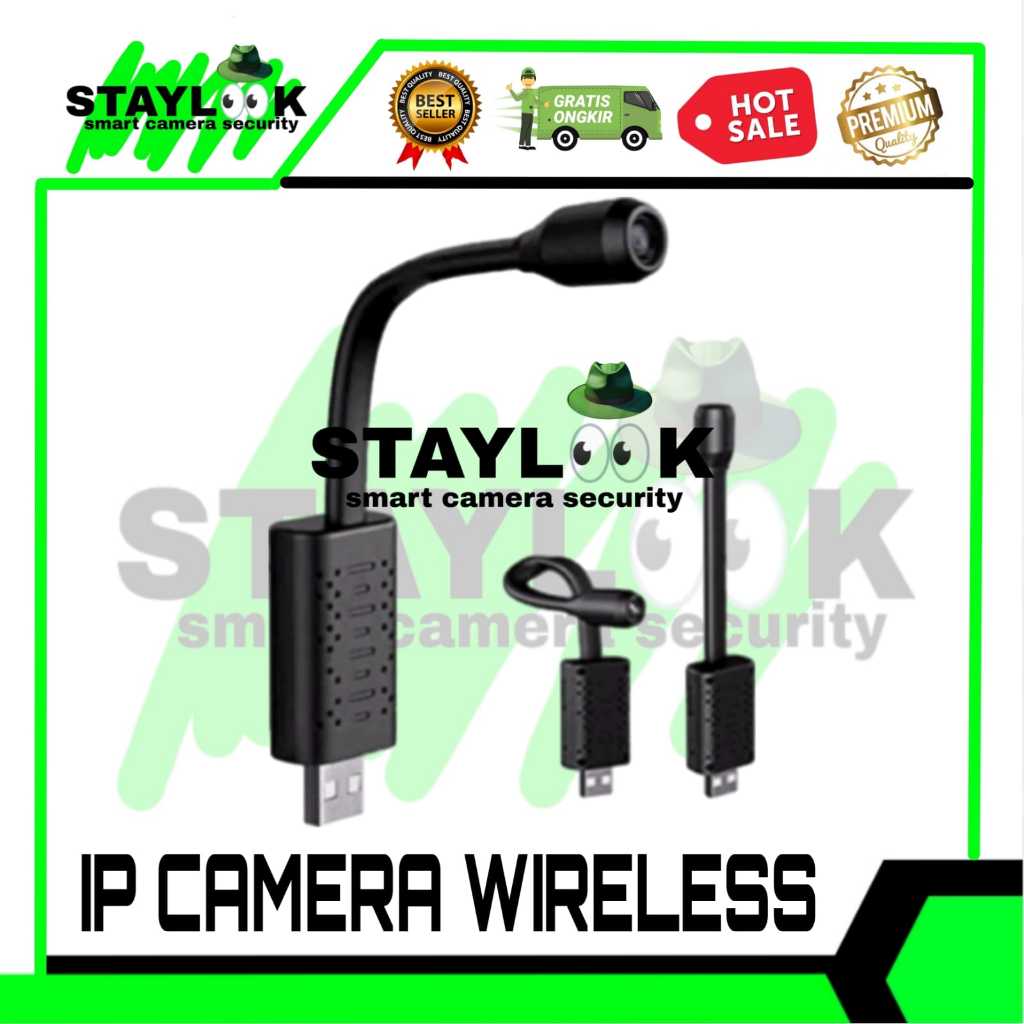 Jual Spy Cam Mini USB Camera WebCam 8MP Wifi Smart Net IP SPY Hidden Camera Kamera Pengintai ...