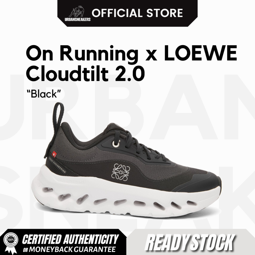 Jual On Running LOEWE Cloudtilt 2.0 Black | ON LOEWE | Shopee Indonesia