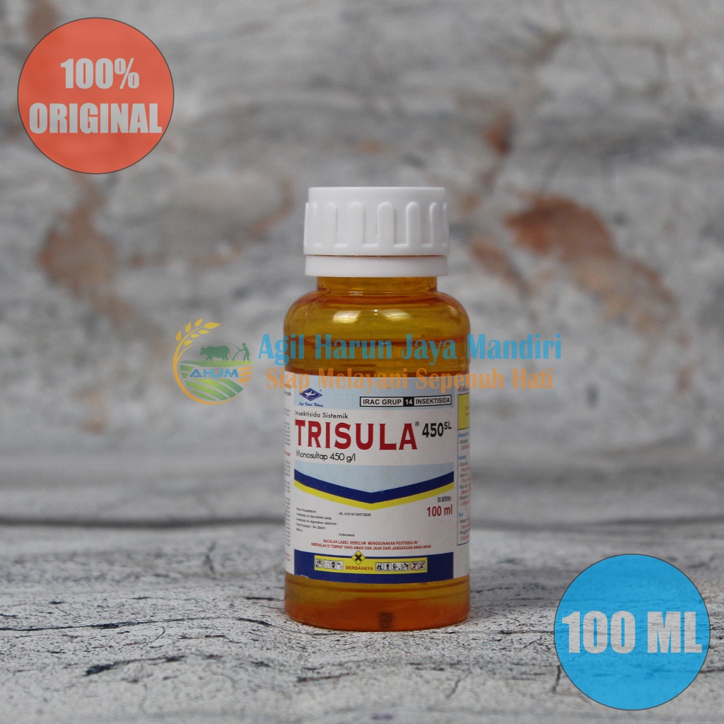 Jual TRISULA 450 SL 100 ML Insektisida Sistemik Pembasmi Hama Ulat Pada ...