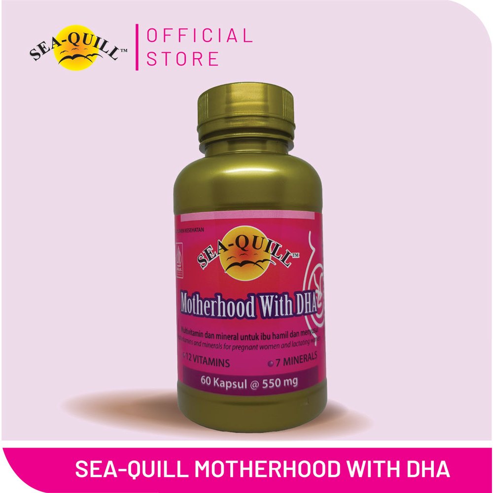 Jual Sea Quill MOTHERHOOD WITH DHA 60 kapsul | Shopee Indonesia