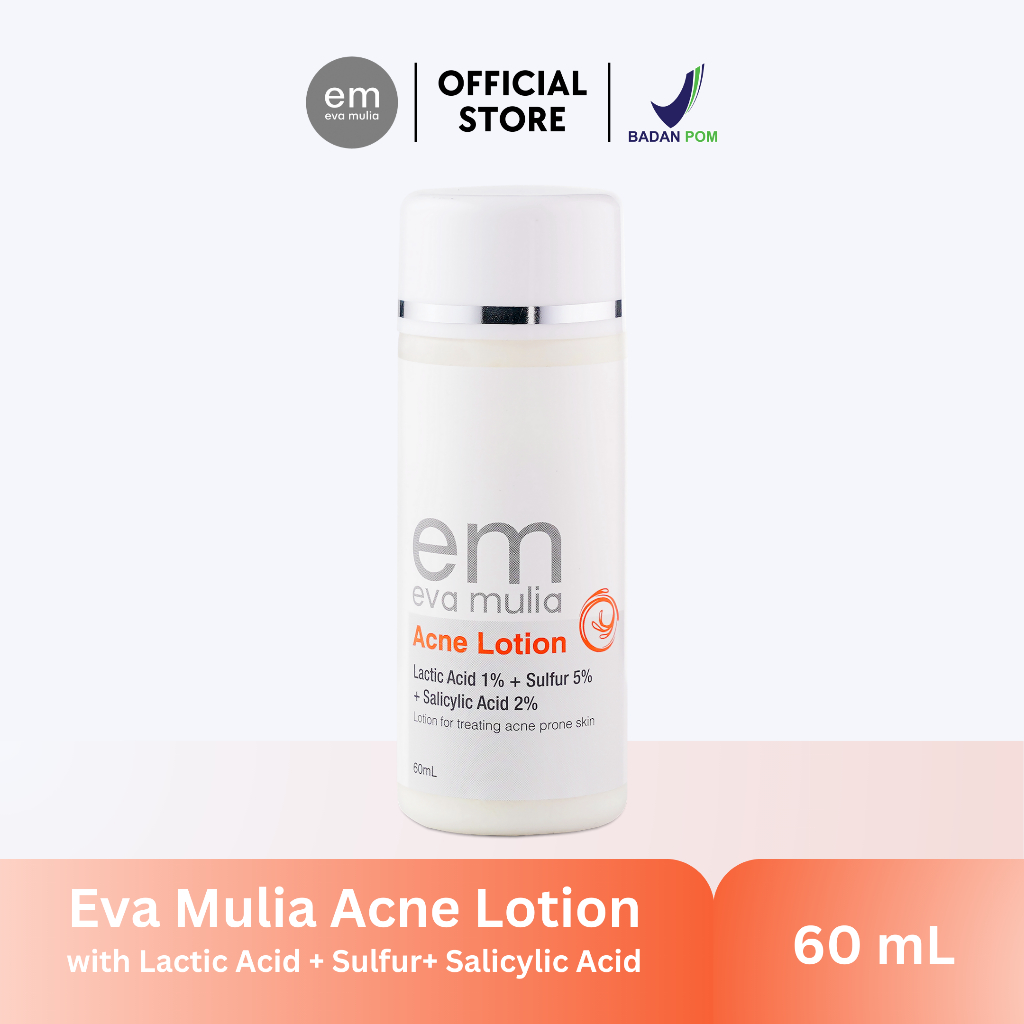 Jual Eva Mulia Acne Lotion 60ml - Obat Totol Jerawat dan Bruntusan ...