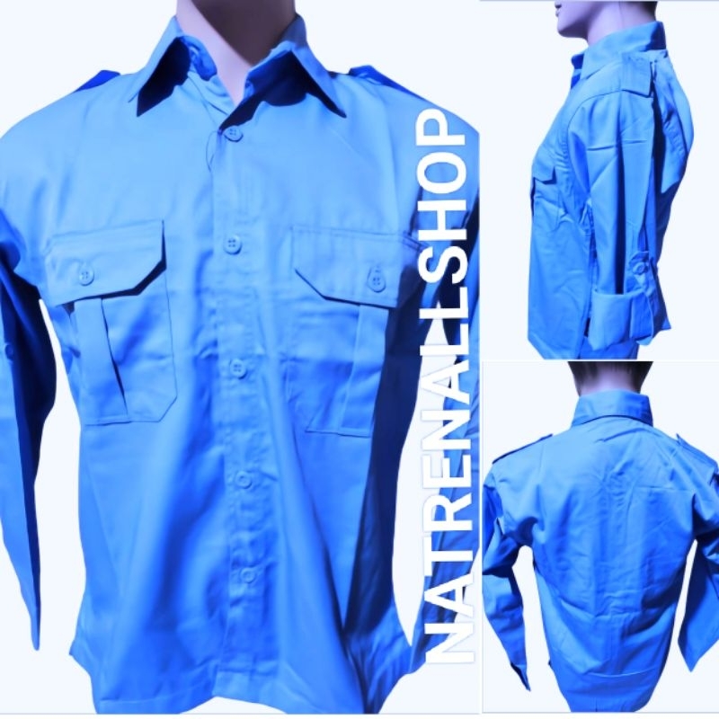 Jual KEMEJA ENZINO, KEMEJA SERAGAM KERJA, BAJU PDH PDL, BAJU PANGKAT ...