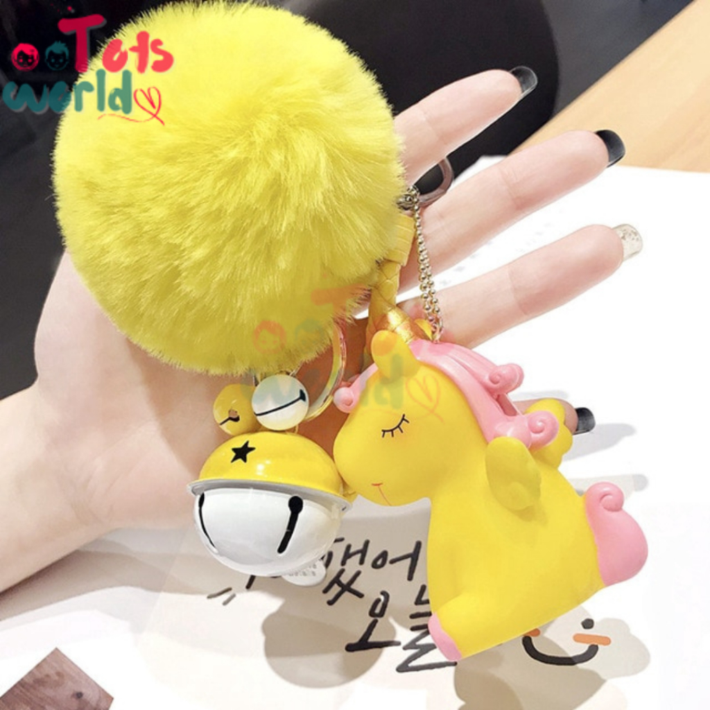 Jual Gantungan Kunci Unicorn keychain Tas Lucu gantungan kunci mobil ...