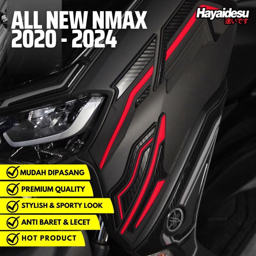 Jual Hayaidesu All New NMAX 2020-2023 Upper Front Cover Variasi Body ...