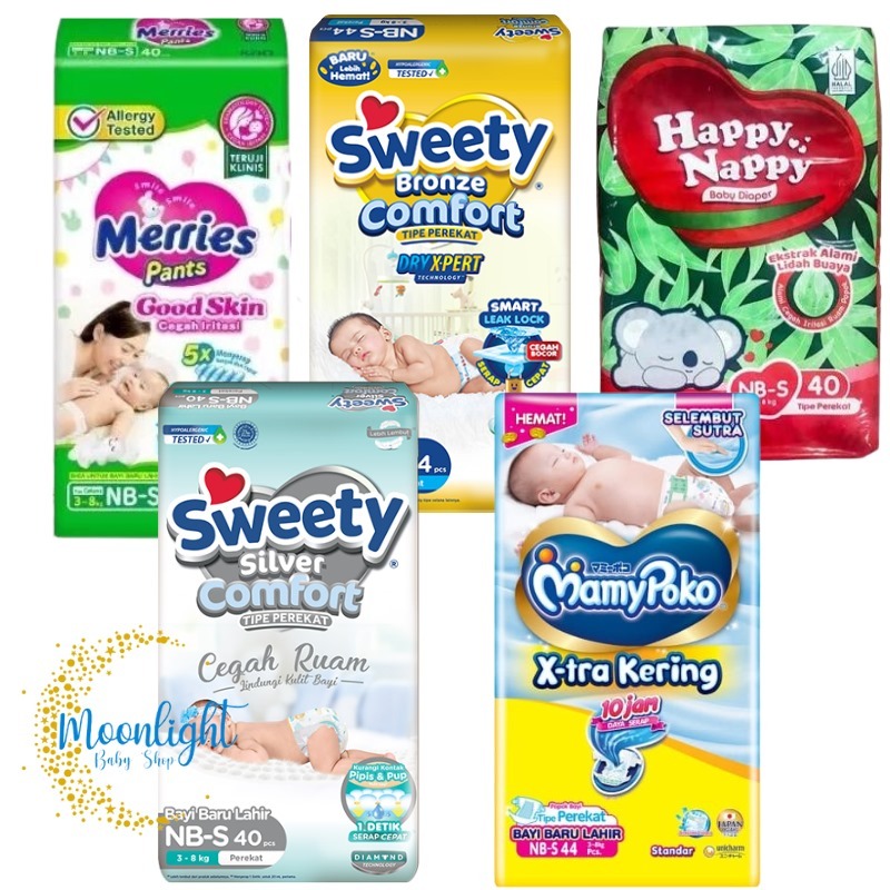 Jual Popok Bayi NEWBORN Series | Shopee Indonesia