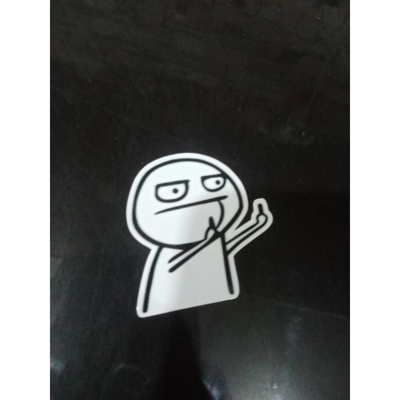 Jual STICKER MIDDLE FINGER FUCEK | Shopee Indonesia