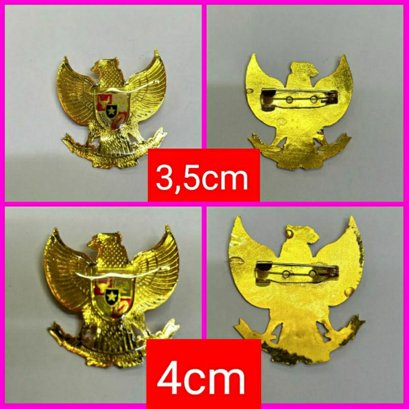Jual PIN GARUDA EMAS/PIN GARUDA COATING / PIN GARUDA RESIN/ PIN GARUDA ...