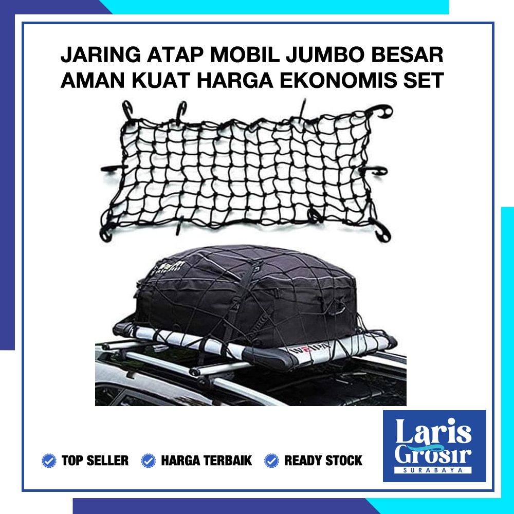 Jual JARING ATAP MOBIL / Cargonet Atap / Tali atap mobil ROOF RACK ...
