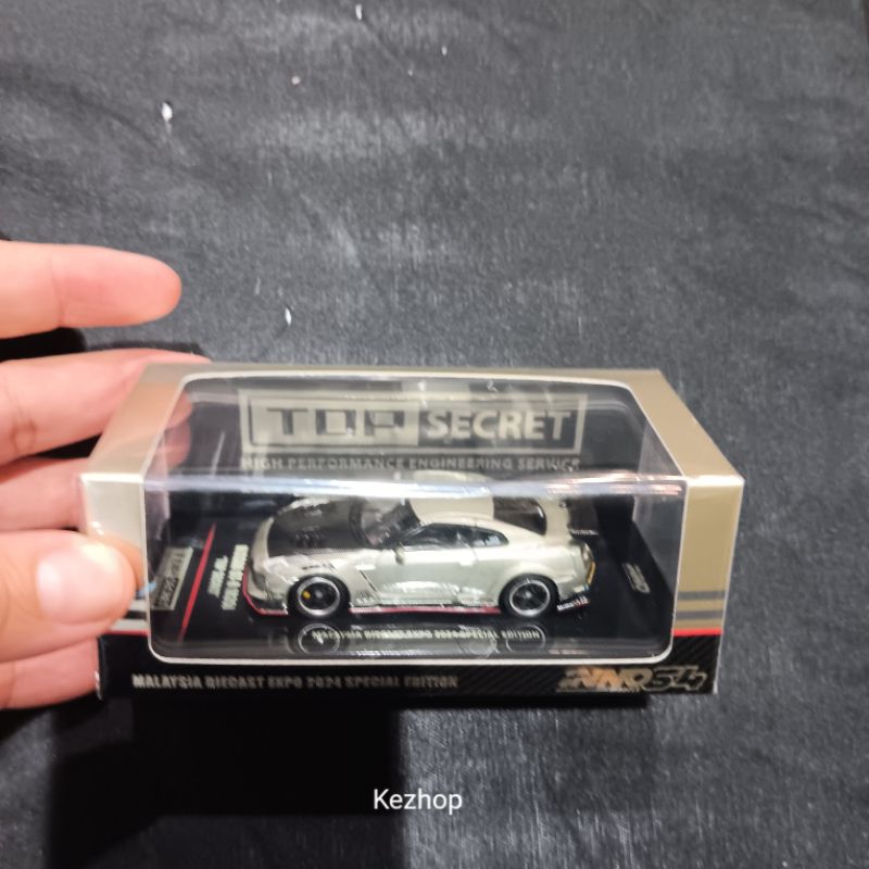 Jual INNO MDX 2024 NISSAN GTR R35 TOP SECRET MALAYSIA DIECAST EXPO ...