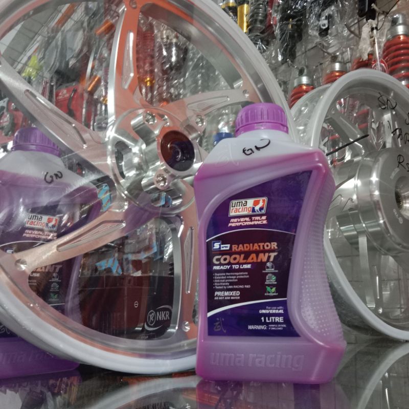 Jual AIR RADIATOR CAIRAN PENDINGIN MOTOR WATER COOLANT UMA RACING ...